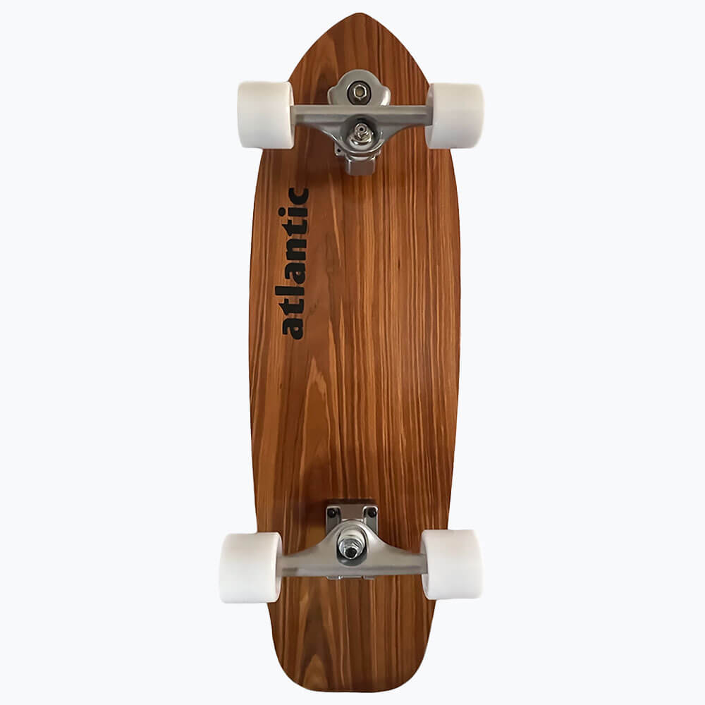 Atlantic SurfSkate Whale 31" Madera – ATLANTIC BOARDS